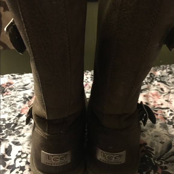 UGG | Shoes | Ugg Leather Boots | Poshmark